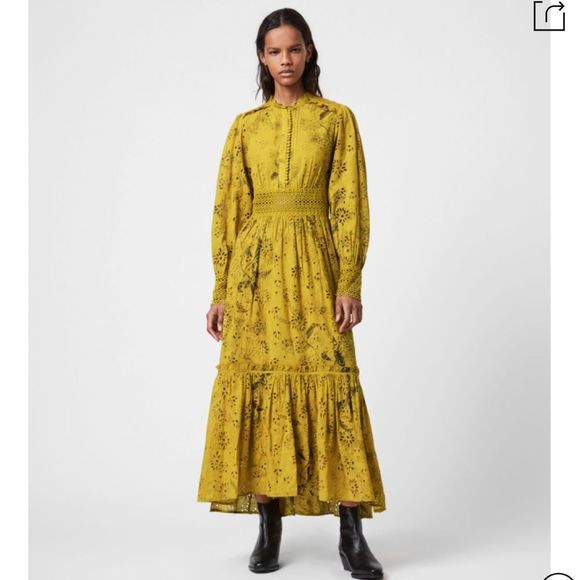 All Saints | Dresses | Allsaintssia Demoir Dress Size 8 | Poshmark